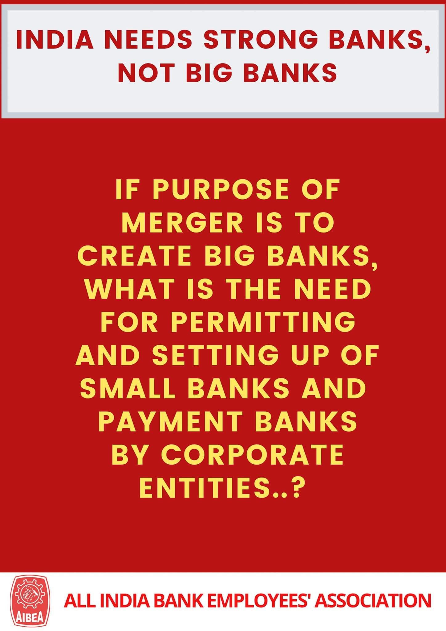 Bank Mergers - Posters that Speak!! - Centre for Financial Accountability